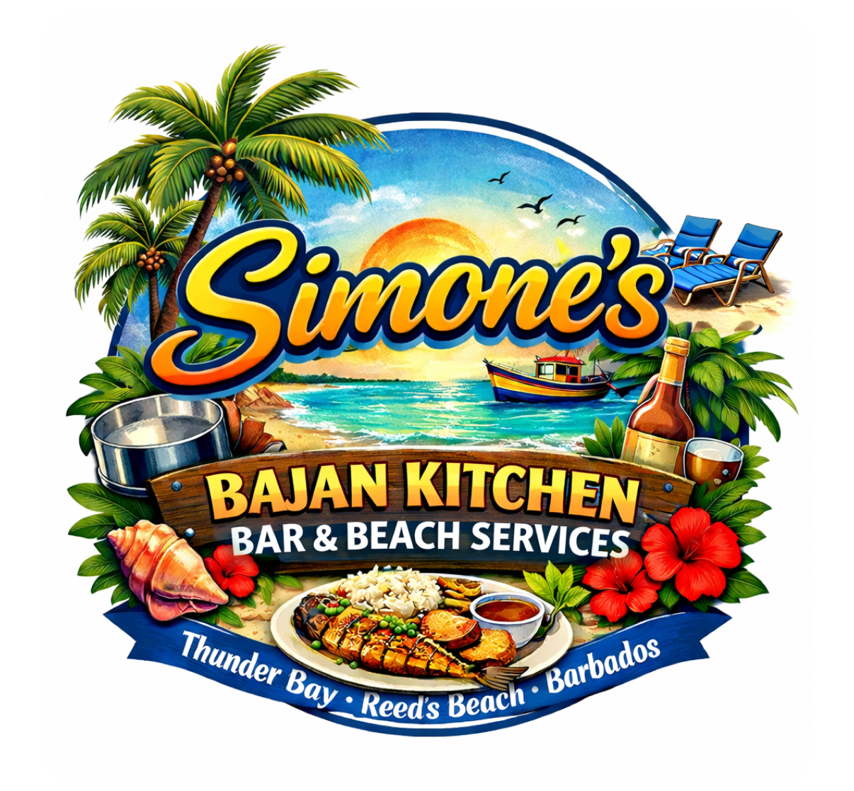 Simone's Bajan Kitchen | Authentic Bajan Food & Beach Bar | Reed's ...